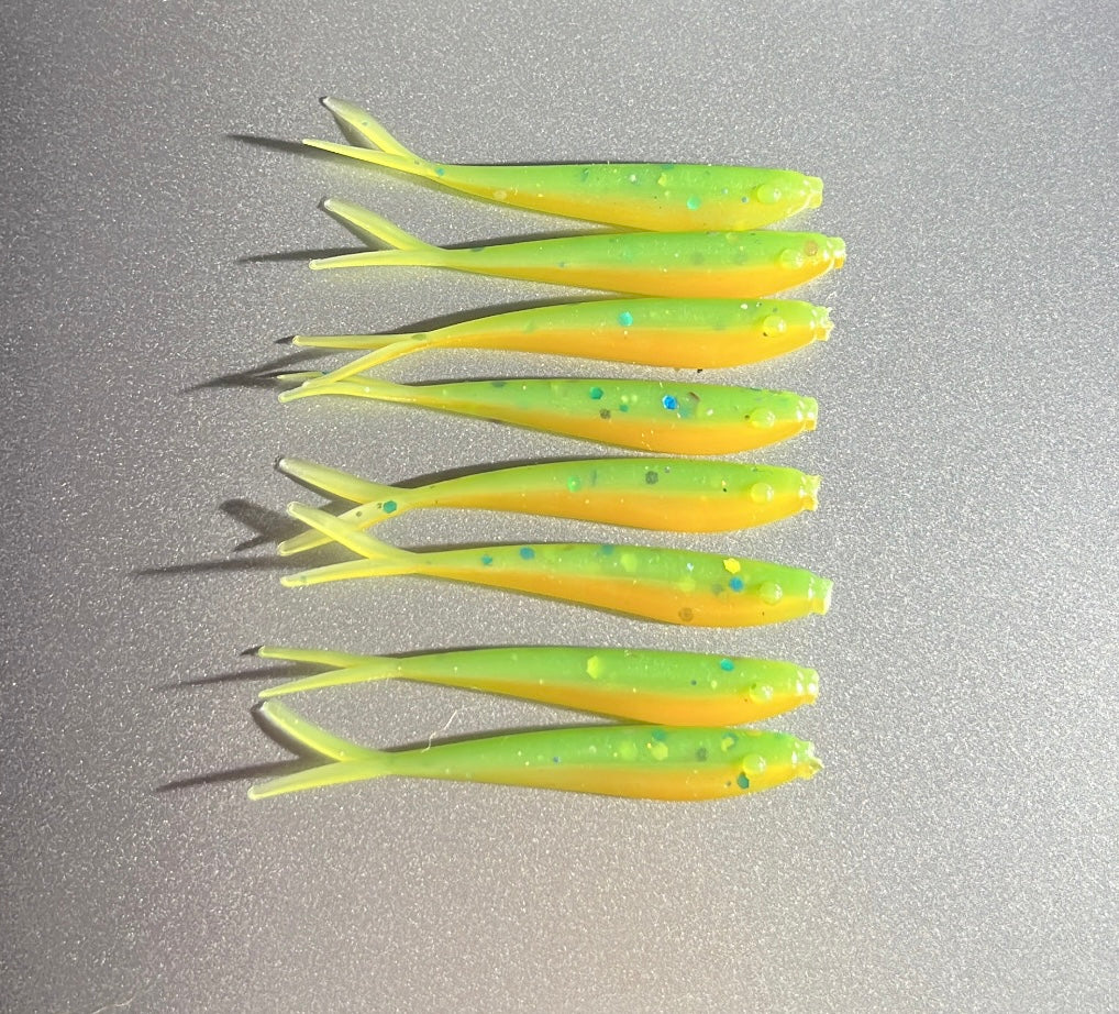 Sunrise Minnow 1.5" Micro Minnows | Compact Finesse Plastics ...